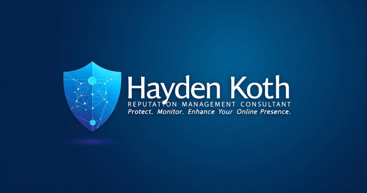 Hayden Koch - #1 Reputation Management Expert